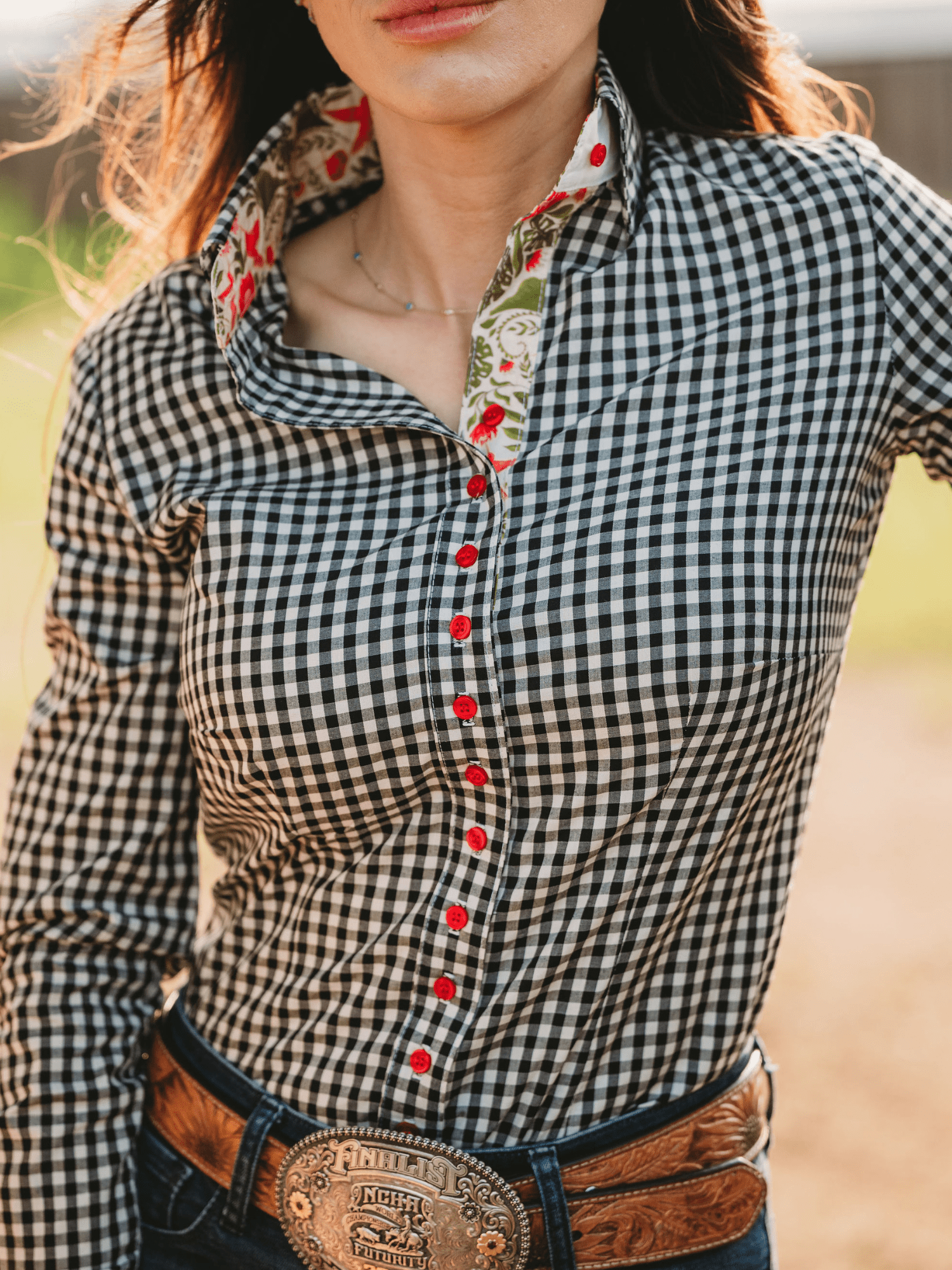 Frank & Rio - Women's Long Sleeve Western Button Down Shirts